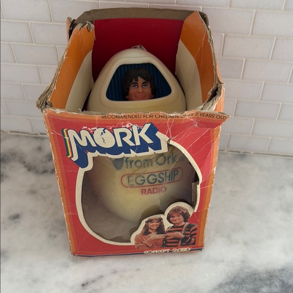mork | Other | Vintage 979 Concept 200 Mattel Mork From Ork Eggship Am Radio | Poshmark